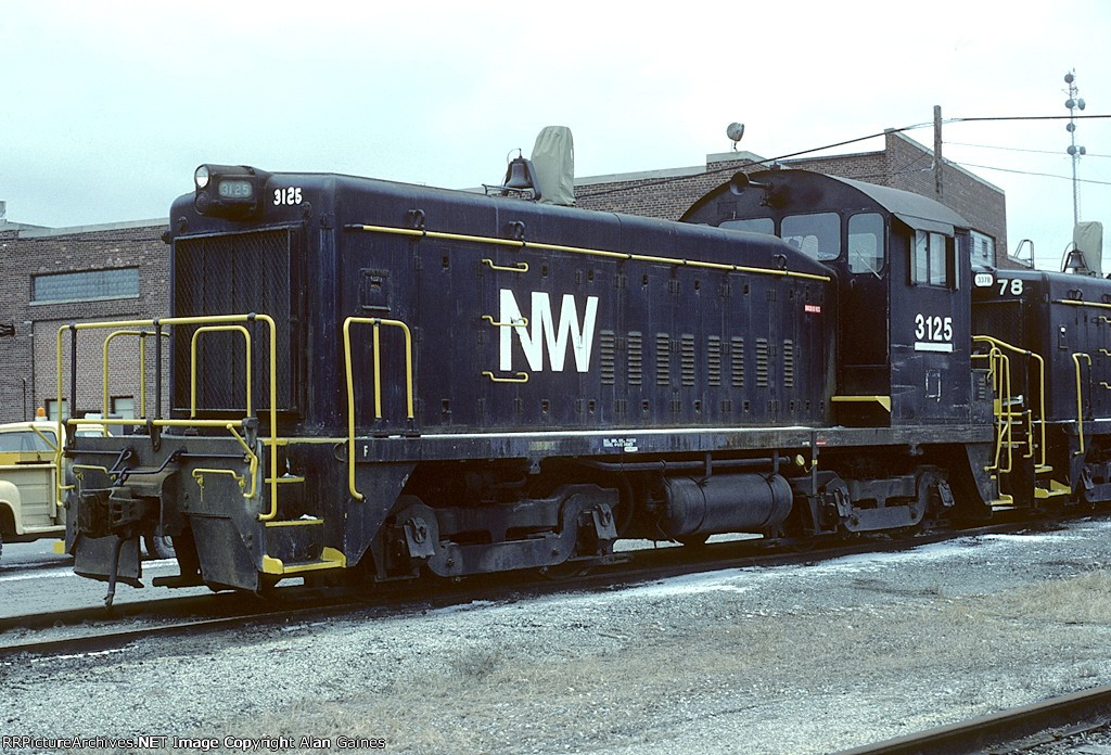 N&W SW8 3125